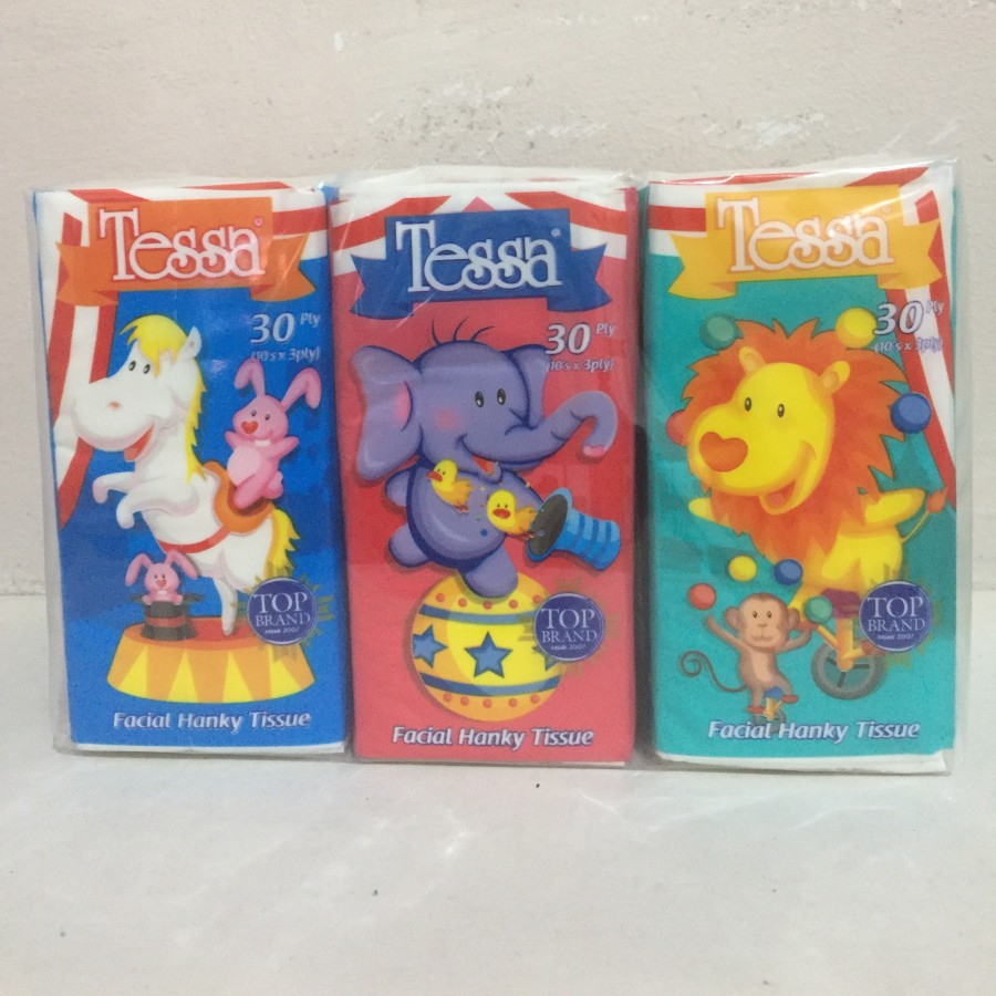 Tissue Tessa pocked TPC-25 (Content 3 x 10 sheets) | Shopee Singapore