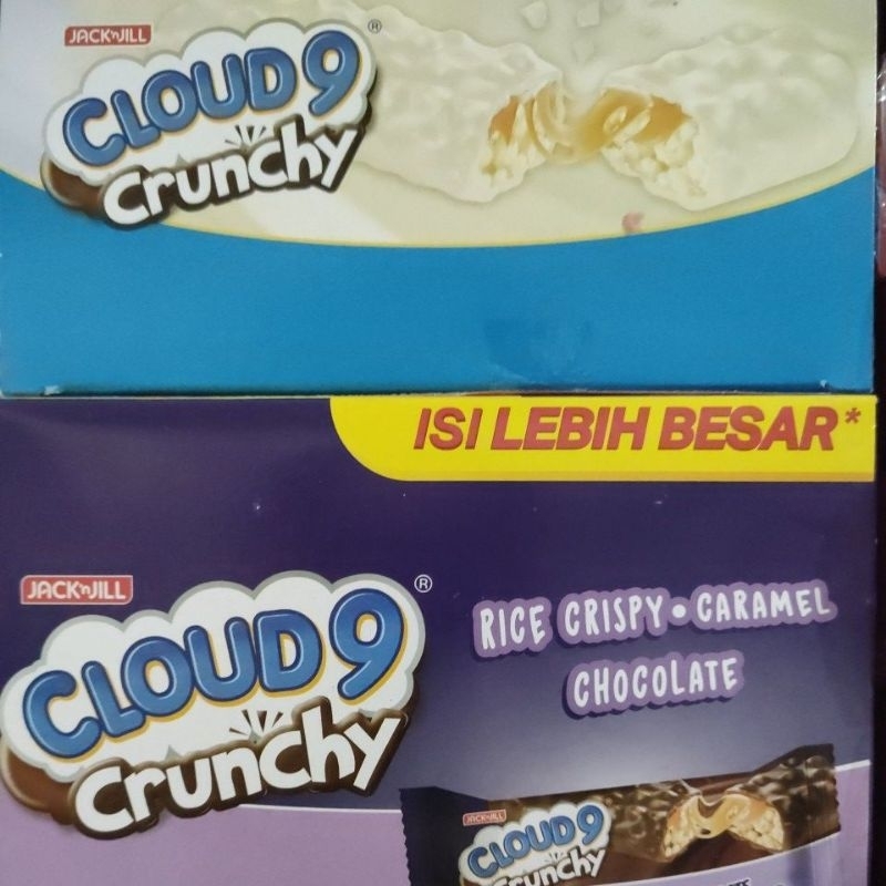 Cloud 9 Chocolate Coated Cereal Bars Box contains 24 pcs | Shopee Singapore