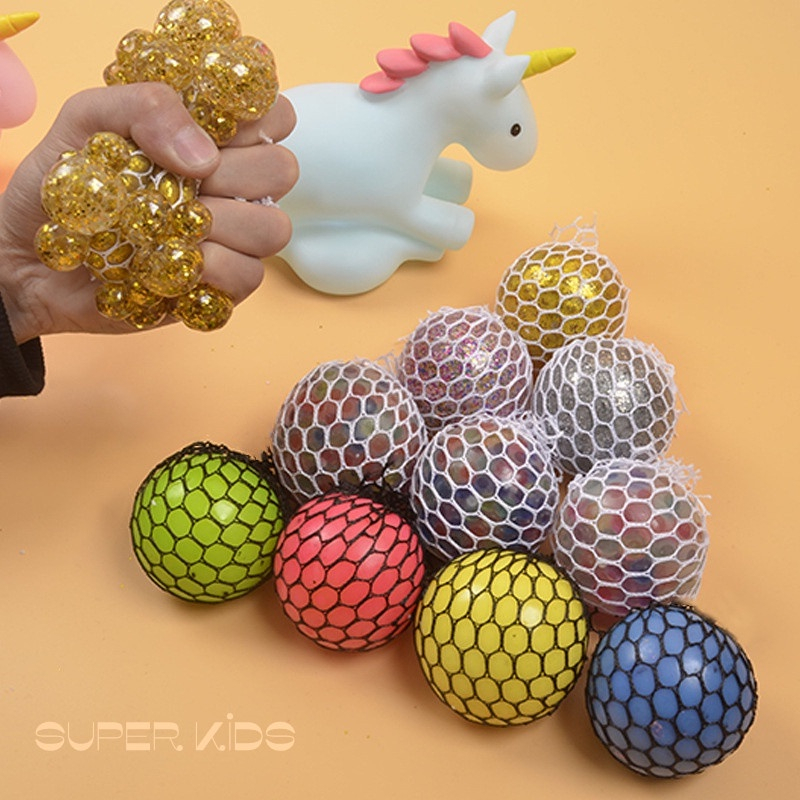Squish ball / squishy mesh ball / anti-stress children's toy | Shopee ...