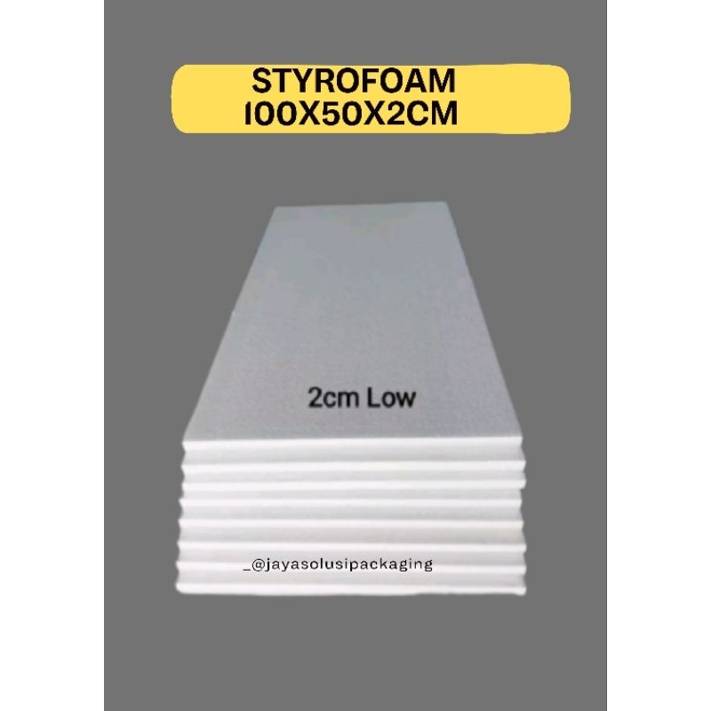 Styrofoam Sheet 100x50x2cm/ styrofoam Board foam Sheet (Read ...