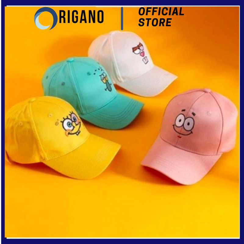 CHILDREN'S BASEBALL HAT SPONGEBOB / SQUIDWARD / PATRICK / TUAN CRAB ...