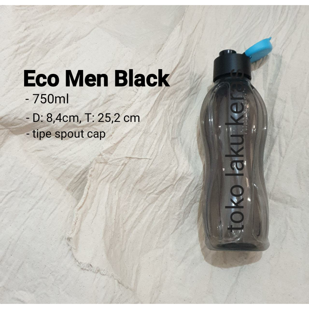 Tupperware Eco Men Black - anti-Spill Drinking Container (Read ...