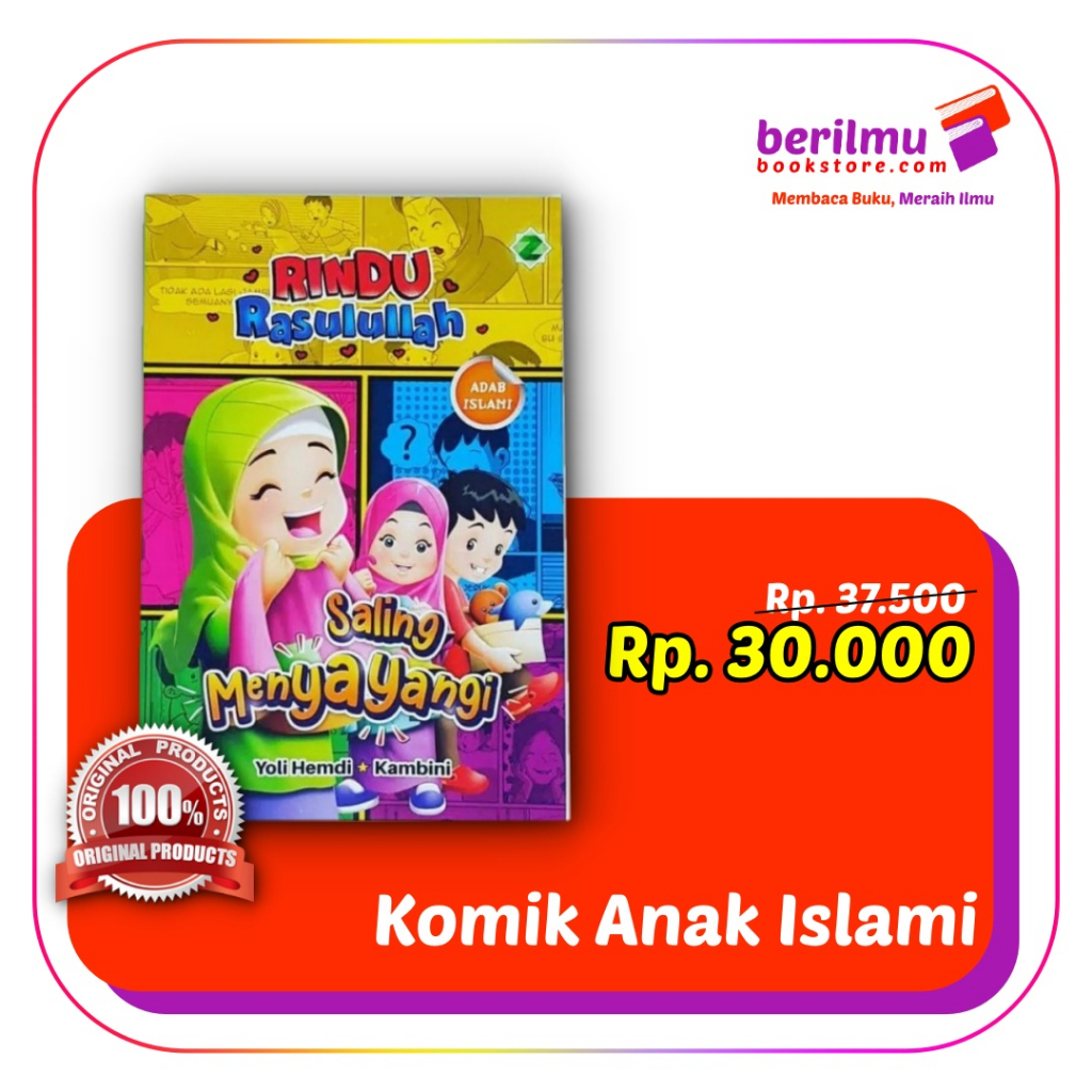 Comic Missing the Prophet Muhammad Saling Loving | Islamic Children's ...