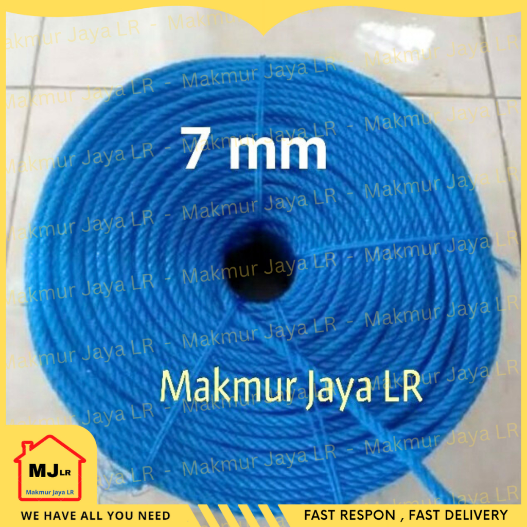 7mm ROLL Slapping Rope / 7 mm ROLL Plastic Mining Rope / 7 mm Plastic ...