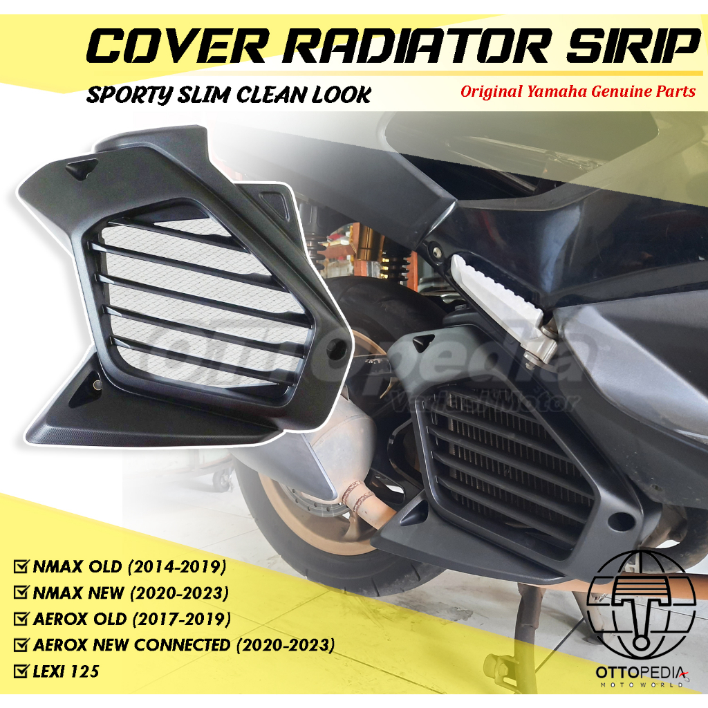 Yamaha Nmax Old/ Nmax New Aerox Lexi Fin Radiator Cover Original YGP ...