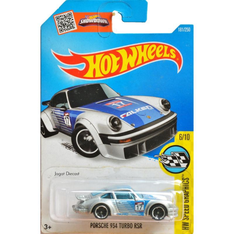 Hot Wheels Porsche 934 Turbo RSR Ford Falken Diecast Jagat Toy Car ...