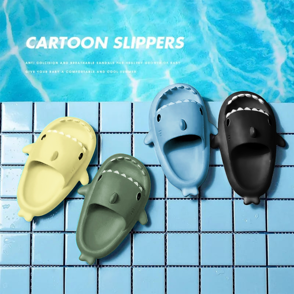 Shark Sandals For Boys And Girls, Good Materials, Cute Imported Models ...