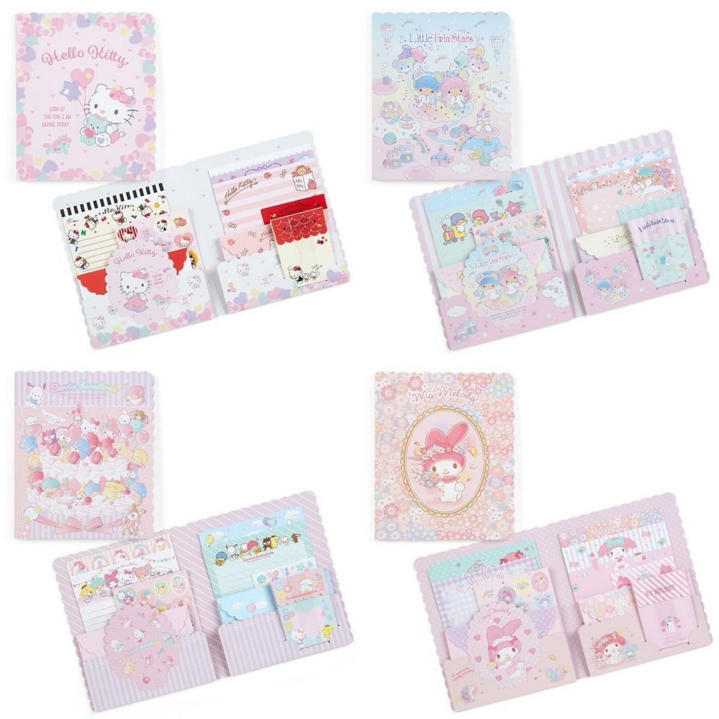 Letter Lettering Paper Set Letter Greeting Envelope Cute Motif Sanrio ...
