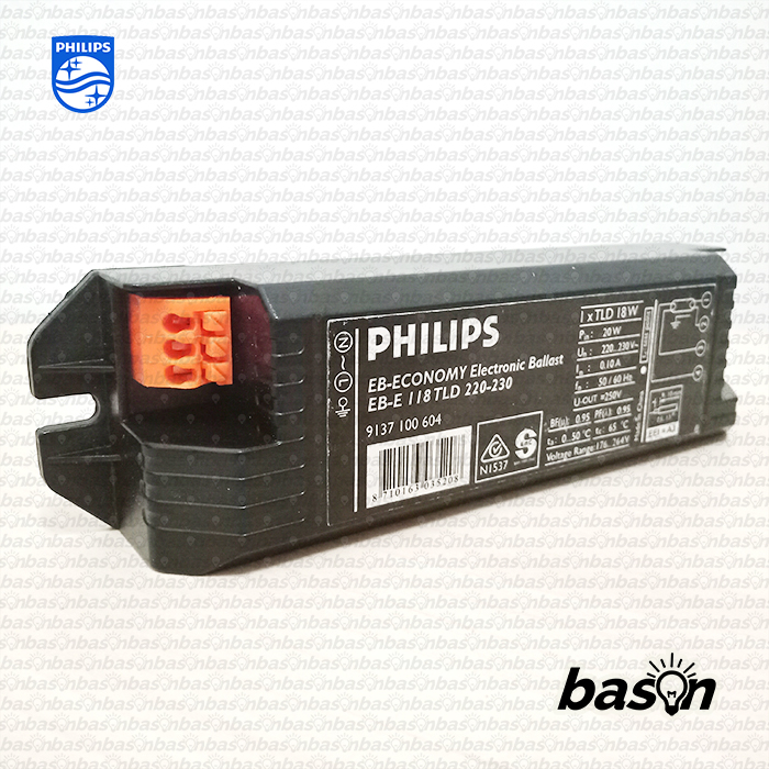 PHILIPS EB-E 118 TLD 220-230 - Ballast / Electronic Transformer TL 18W ...