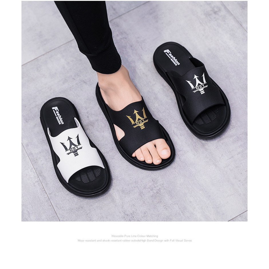 Adult Men's Sponge Slippers | Shopee Singapore
