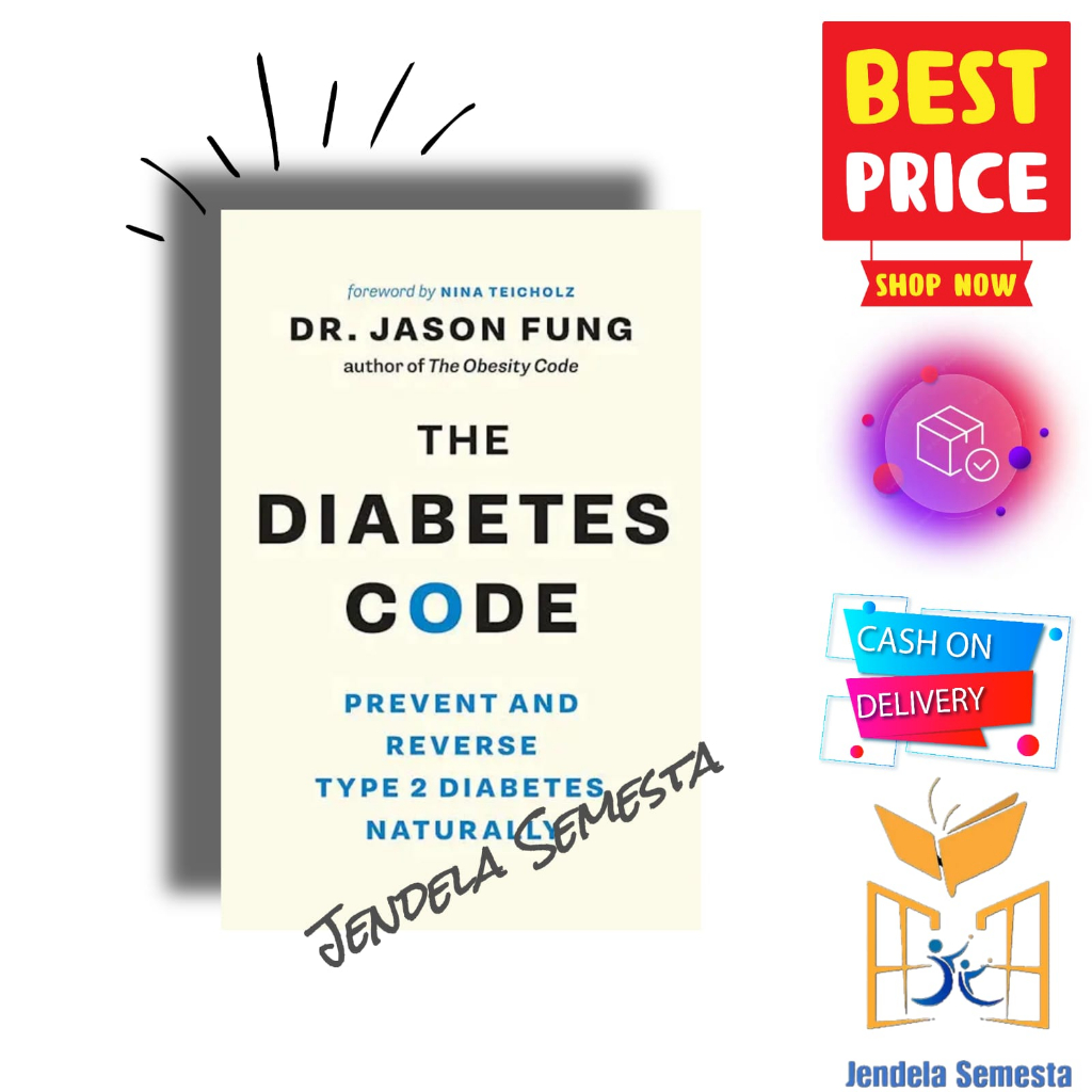 The Diabetes Code by DR. Jason Fung (English language | Shopee Singapore