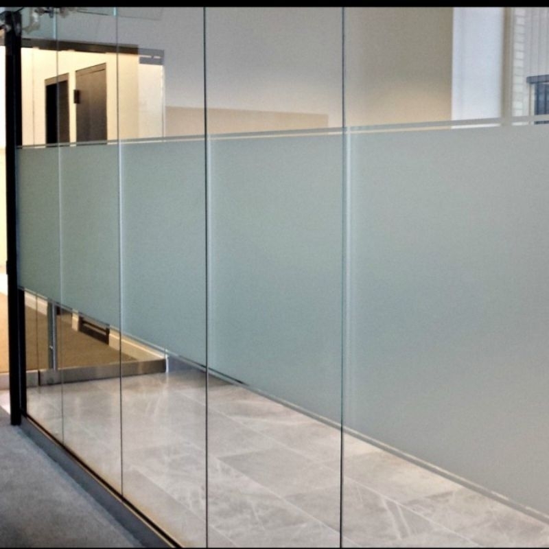 New!! SANDBLAST STICKER Frosted Glass Window FILM Ice BLUR | Shopee ...