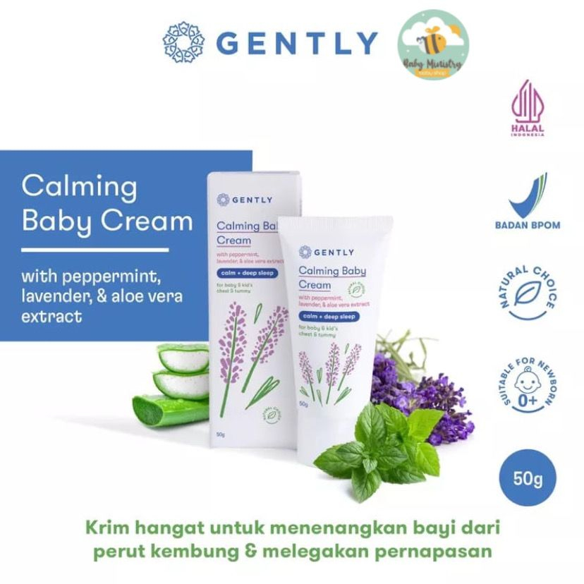 100% ORIGINAL!!! Gently Calming Baby Cream 50g - Anti Colic Baby Warm ...