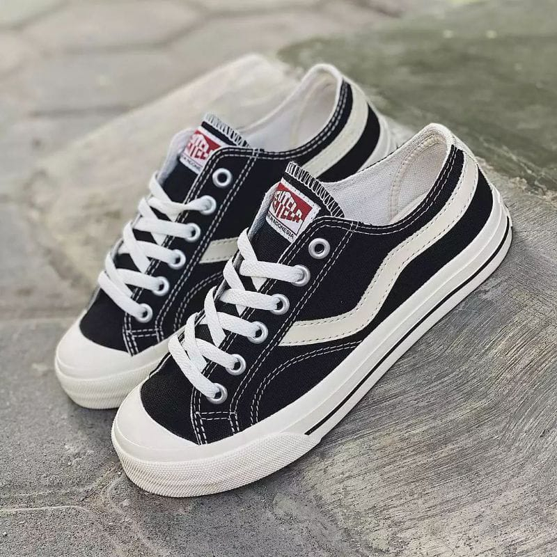 Ventela Original Public Low Black Natural Vantela Shoes Men Women ...