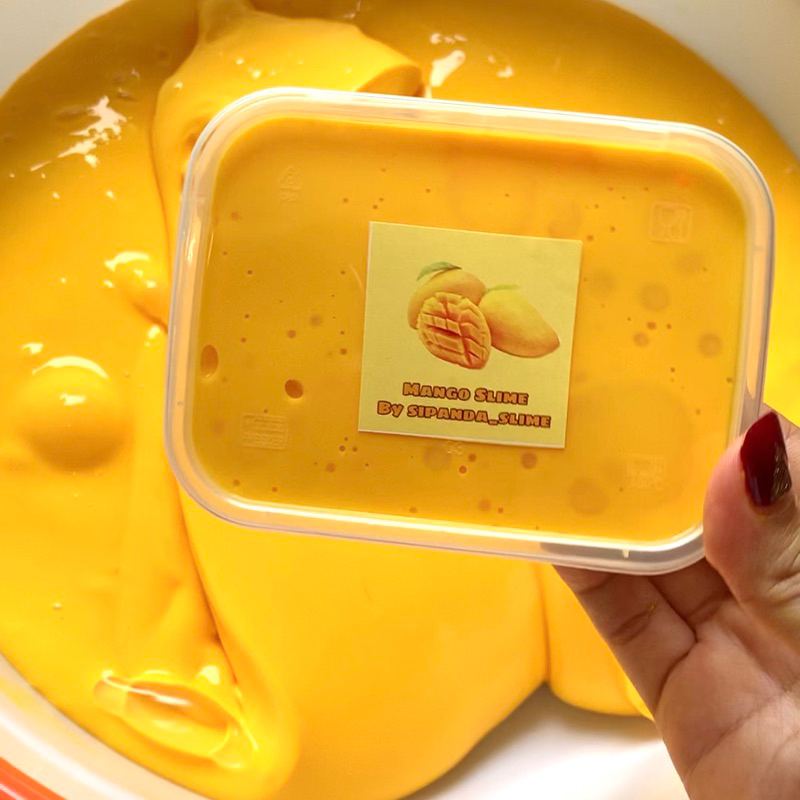 Mango Strawberry Pudding Slime | Shopee Singapore