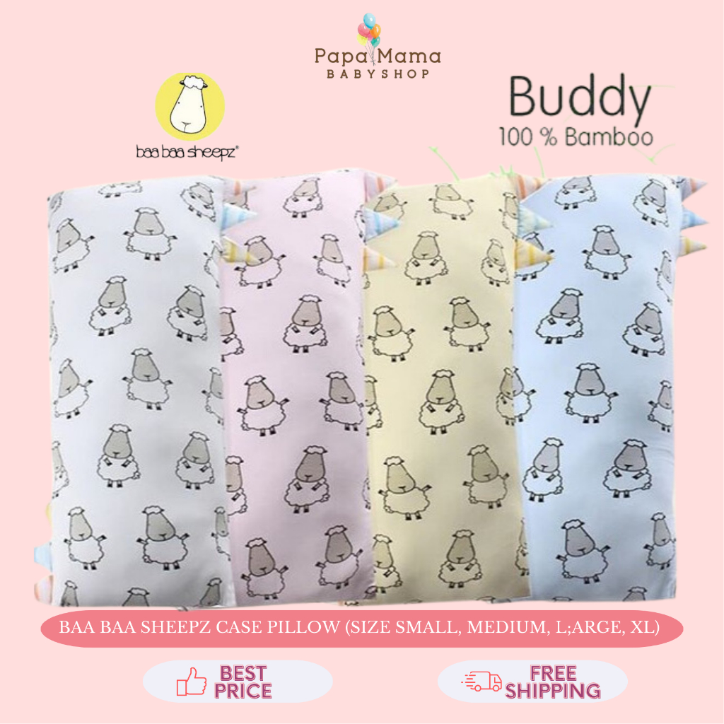 Baabaa Sheepz PILLOW COVER S / M / L Baba Sheep Baa Sheepz Pillow Case ...