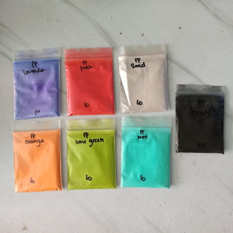 Mica Powder Coloring Pigment Metallic Resin Art Clay Slime Color Powder ...