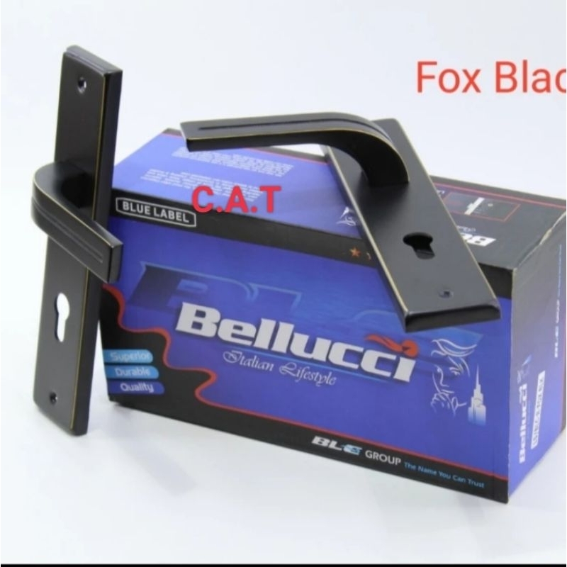 Bellucci Fox BL door lock / Bellucci 20cm Fox BL door lock / Full set ...