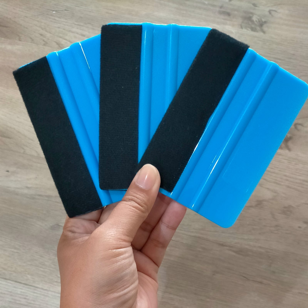 Rakel Scrapper Kape Blue Tool For Installing Laptop Stickers Garskin ...