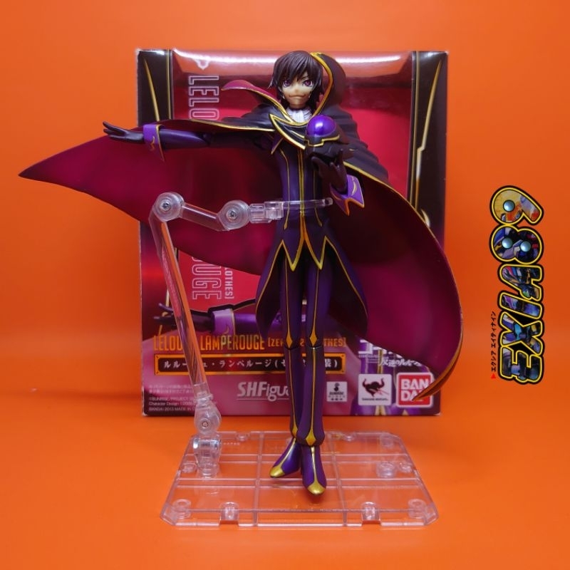 Shf SHFiguarts Code Geass R2 - Lelouch Lamperouge Zero R2 Clothes ...