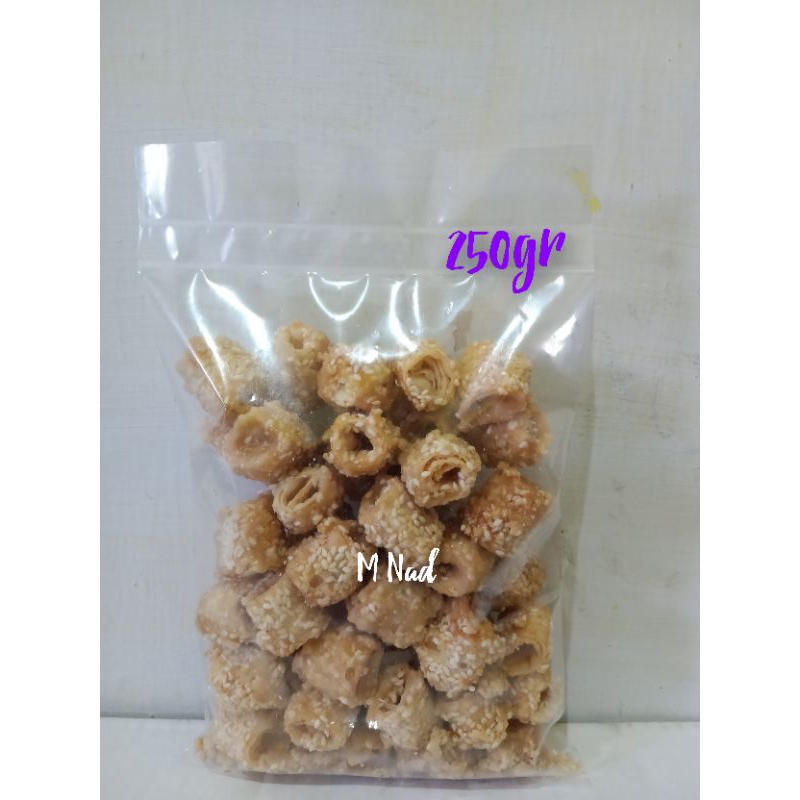 Ampyang Kulpi 250gr, Kulpi Mania, Sweet Sesame Spring Roll Skin 250gr ...