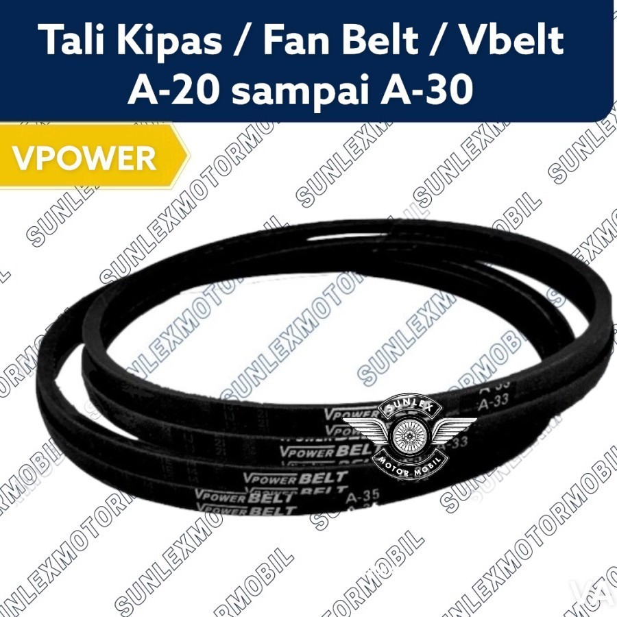 MESIN FAN BELT A29 VBELT A29 FAN STRAP TYPE A VPOWER A29 VPOWER WASHING MACHINE | Shopee Singapore
