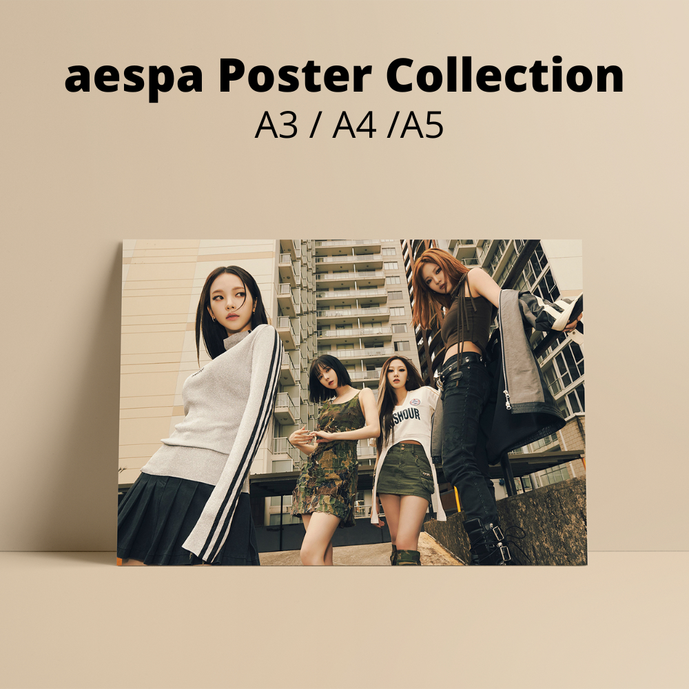 Poster aespa Poster Collection - kpop Poster | Shopee Singapore