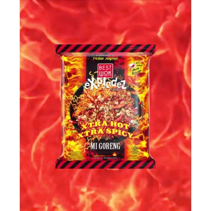 XTRA BEST WOK EXTRA HOT EXTRA SPICY FRIEDmie 75 GR | Shopee Singapore