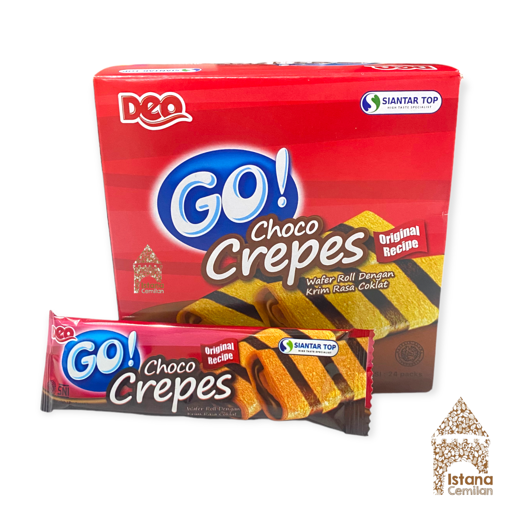 Go Choco Crepes Wafer Roll Chocolate Cream (24 pcs) | Shopee Singapore