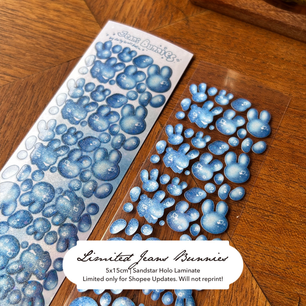 Limited Jeans Bunny Deco Sticker inspired by New Jeans | Shopee Singapore
