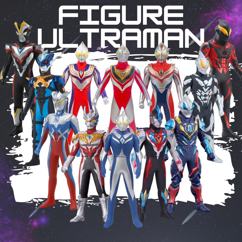 Toy Figure Ultraman Ultra Z Ultraman Taiga Ultraman Geed Ultraman ...