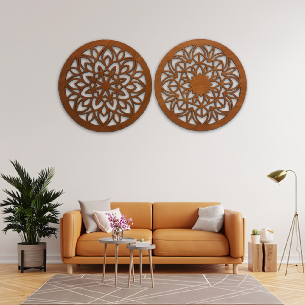 HIASAN DINDING KAYU Walldecor Laser Cut Wooden Wall Decoration ...