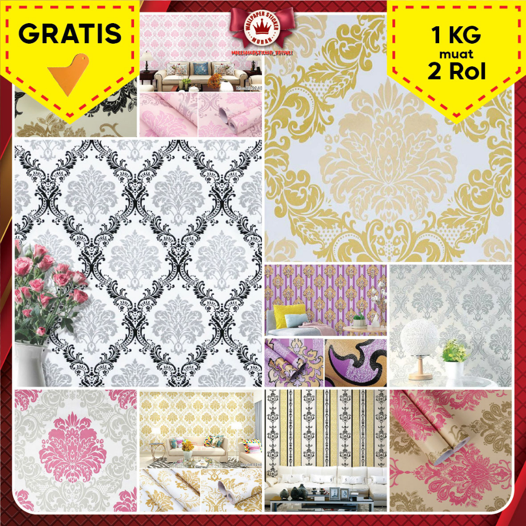 Bedroom WALL WALLPAPER 45CMX10M / 8M WALPEPER WALPAPER LIVING ROOM WALL ...