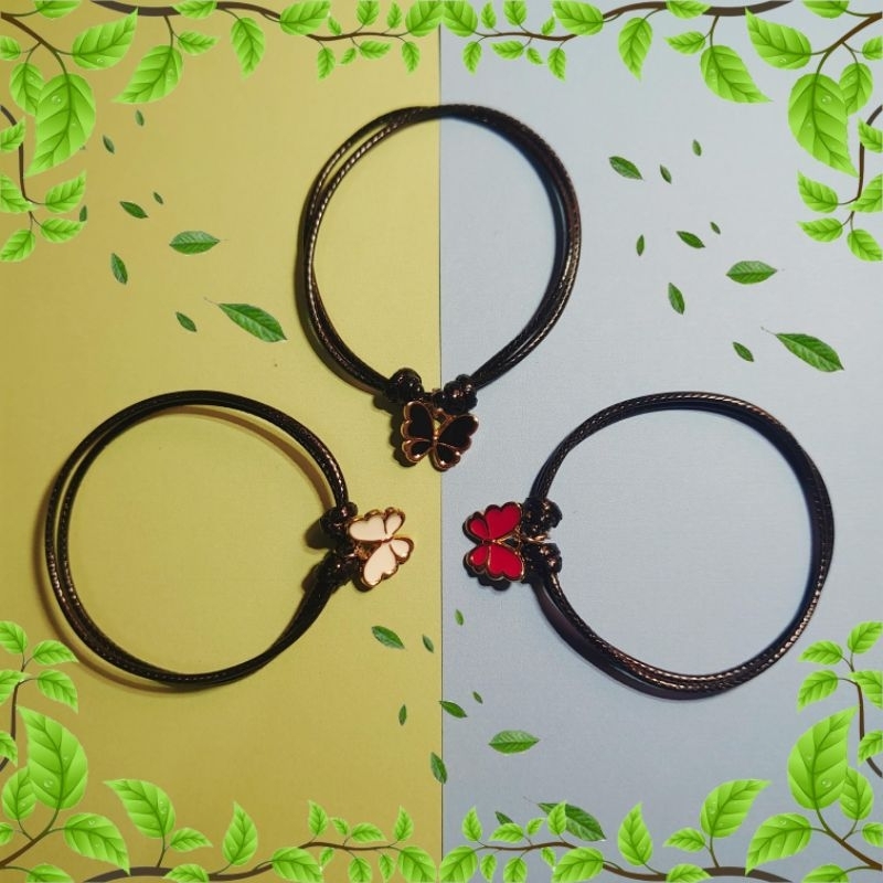 Butterfly Character Bracelet 3 Butterfly Friendship Bracelet | Shopee ...