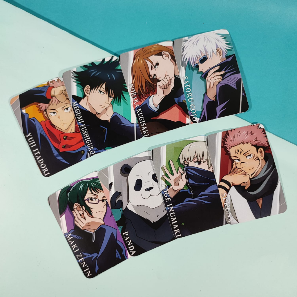 Jujutsu Kaisen Anime Photocard - Jujutsu Kaisen Character Anime Card ...