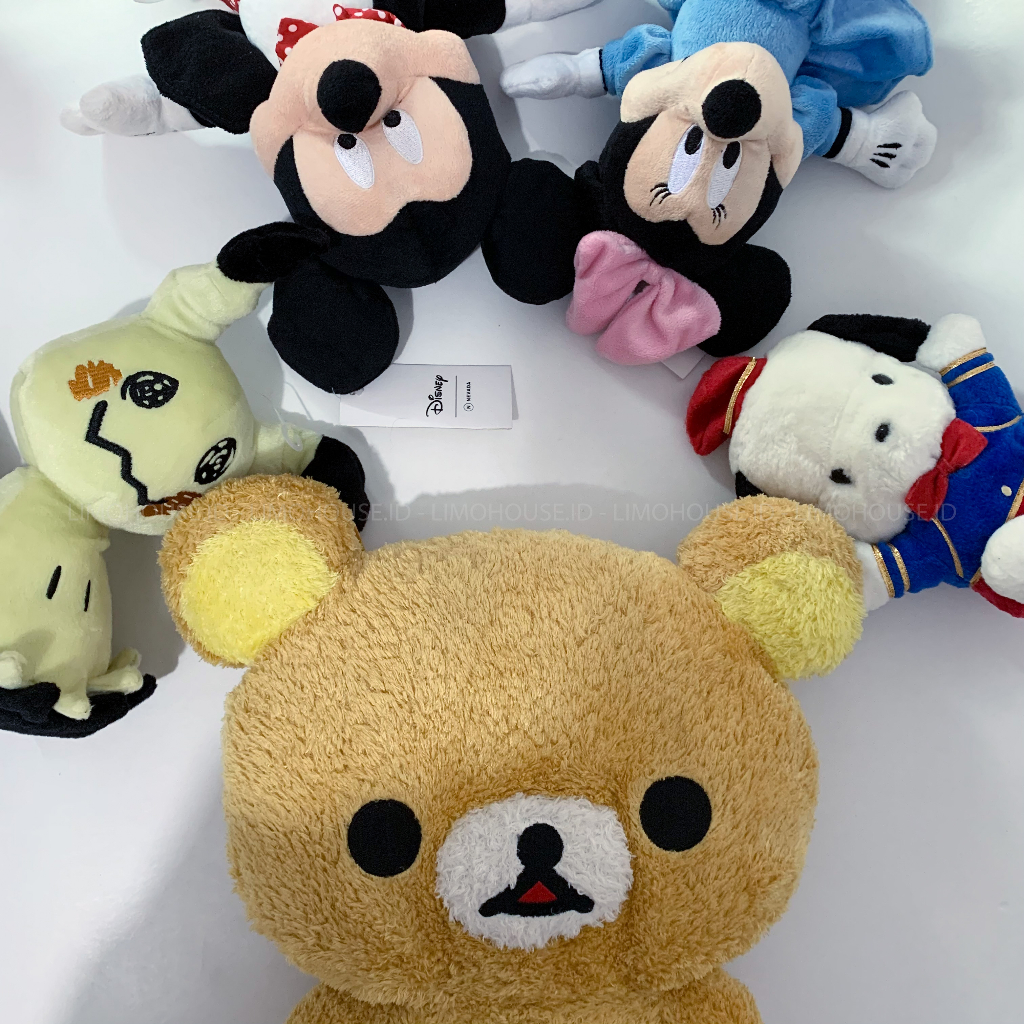 Rilakkuma Pochacco Mickey Minnie Mouse Mimikyu Sanrio Disney Pokemon ...