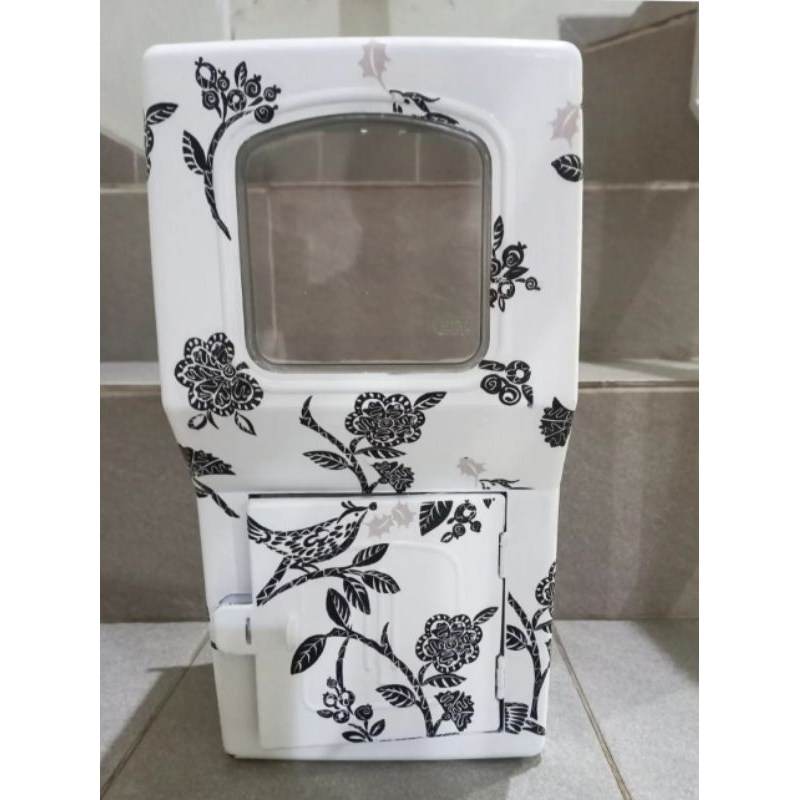 MESIN Postpaid electricity meter engine cover decoration for old school ...