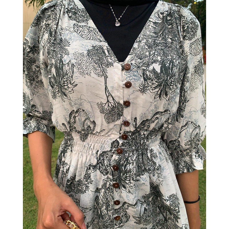 Lora Dress Black | Shopee Singapore