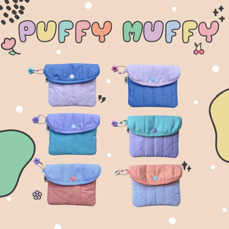 Wallet/pouch - PUFFY MUFFY WALLET | La.ideas | Shopee Singapore