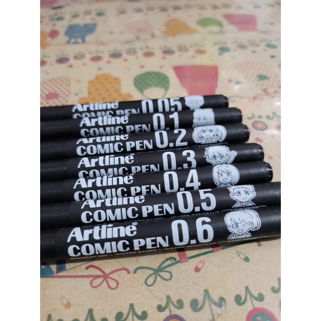 COMIC PEN COMIC ARTLINE MARKER | Shopee Singapore