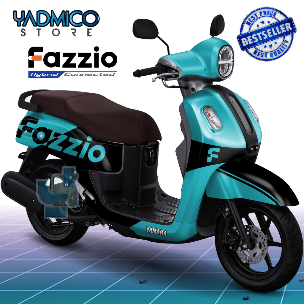 Fazzio Full Body Decal - Fazzio Full Body Motorcycle Sticker - Yamaha ...