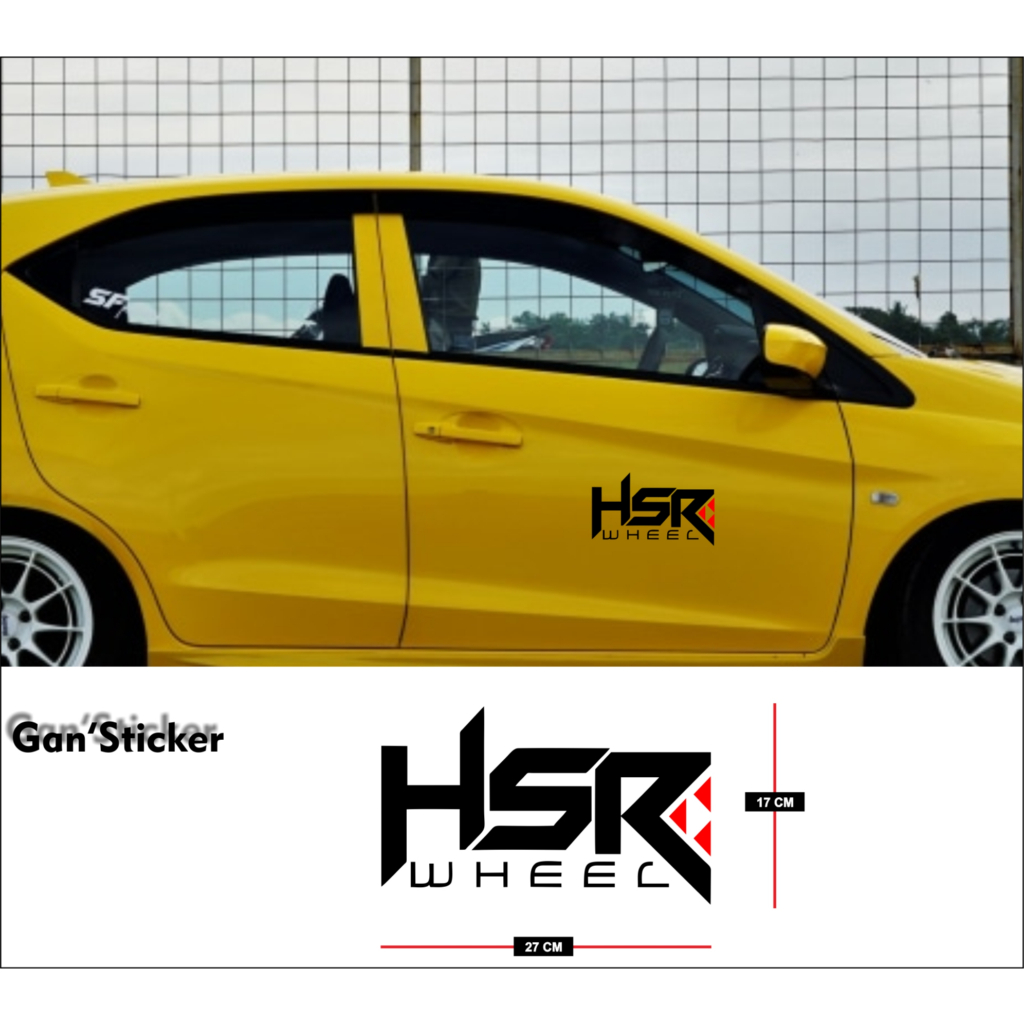 HSR sticker, HSR car door sticker, HSR car sticker | Shopee Singapore