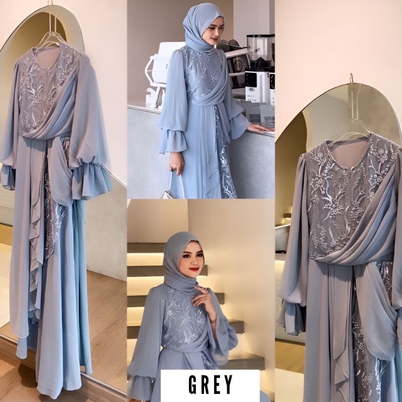 Alk. Party DRESS HYANGIA LUXURY Brocade BABYDOLL Combination Of Brocade ...