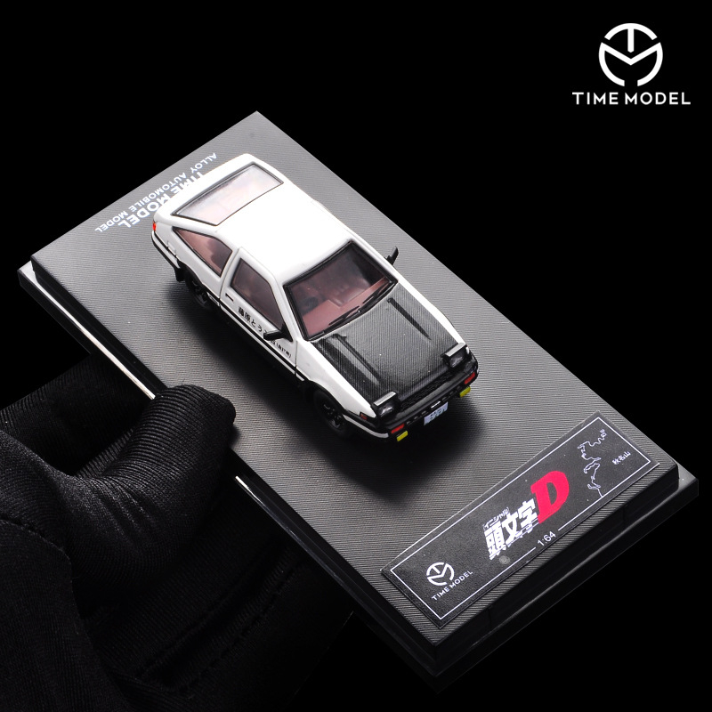 Diecast Time Micro 1 64 Initial D Toyota Ae86 Trueno Car Mobil