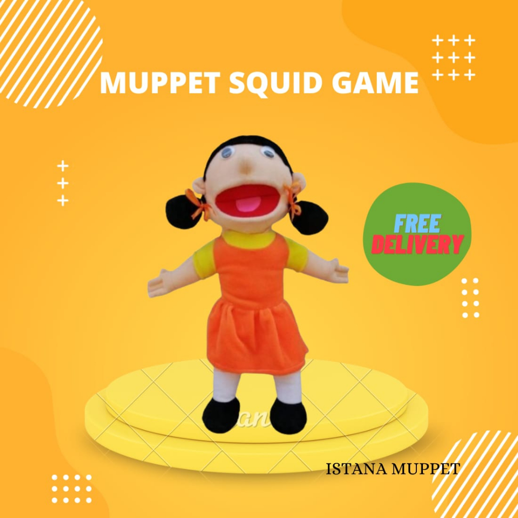 Squid GAME Character Muppet Hand Doll | Shopee Singapore