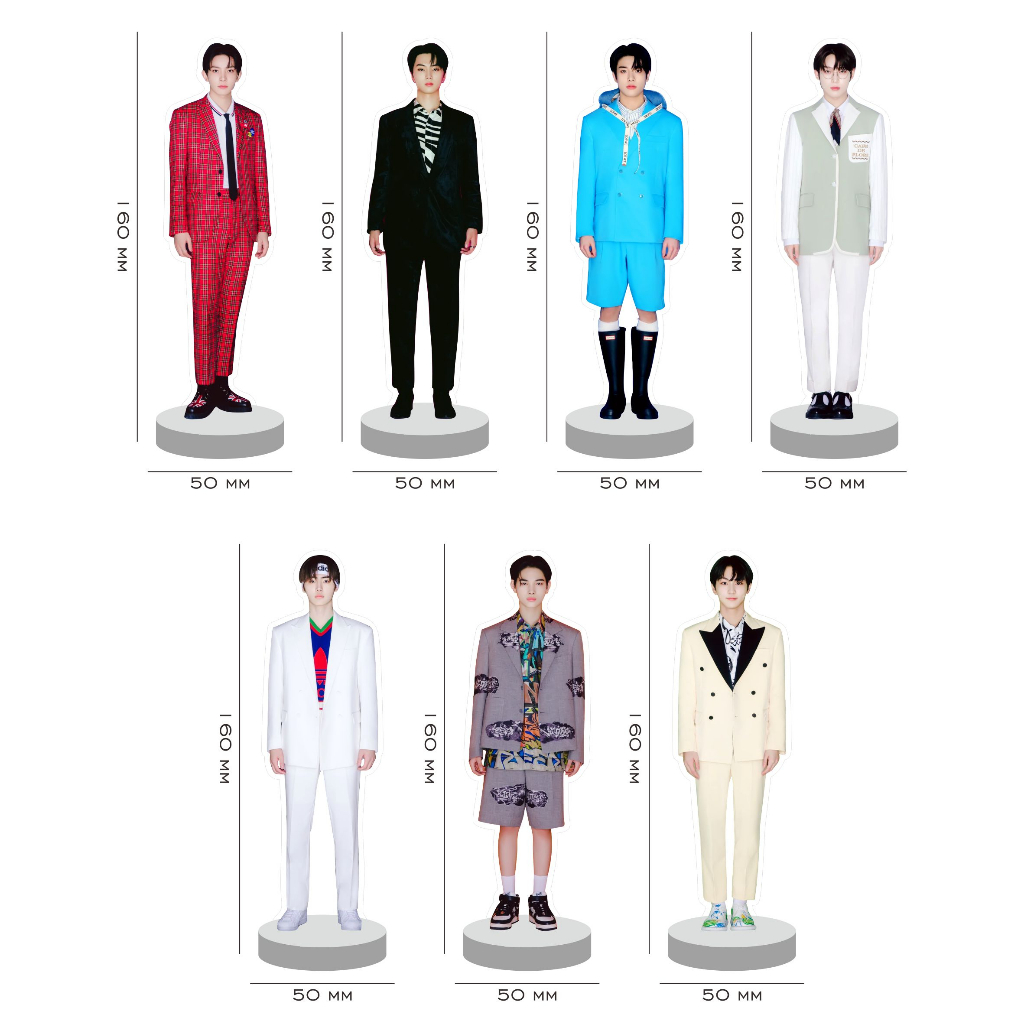 Standing Figure Enhypen Season Sunoo Sunghoon Niki Jungwoon Jay Jake ...