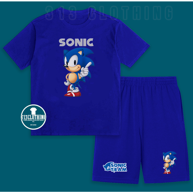 Sonic The Hedgehog Children's Suits Sonic The Hedgehog Pants Children's ...
