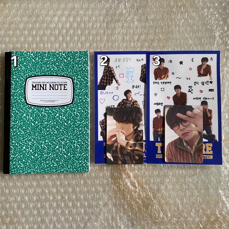 Welcoming Collection Welcol 2023 Treasure Mini Note Photocard PC ...