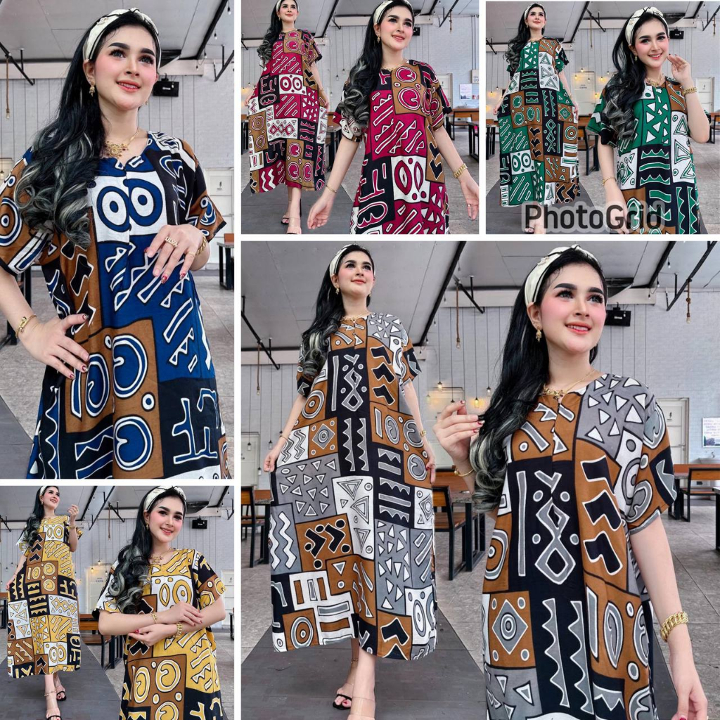PUTIH Jumbo RAYON DASTER MONOCKROM ASMAT GC WHITE BIG SIZE XXL | Women ...