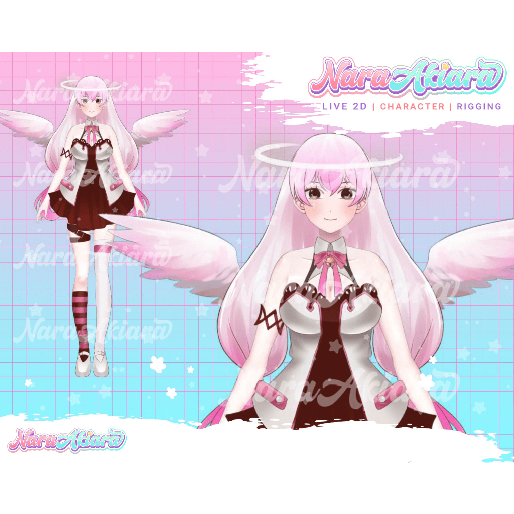 Attractive Collection of Ready-to-Use Vtuber Live2d Anime Characters ...